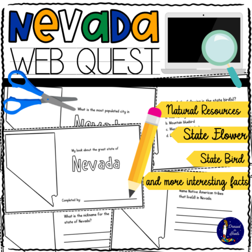 Alabama WebQuest Printable Book | Made By Teachers