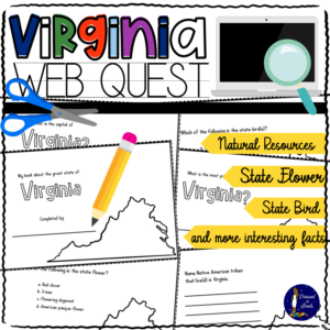Iowa WebQuest Printable Book | Made By Teachers