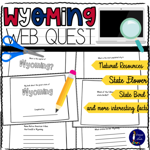 Connecticut WebQuest Printable Book | Made By Teachers