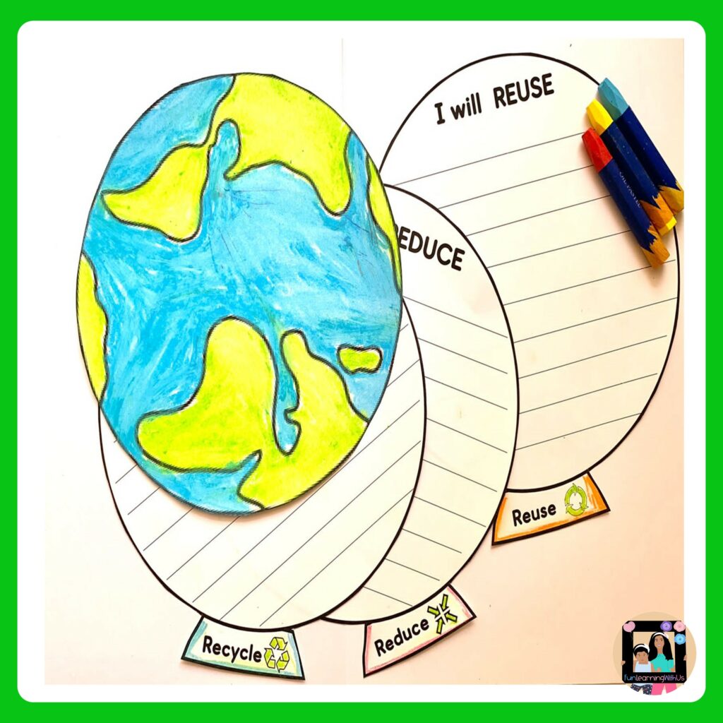 Earth Day 3R's Craftivity - Made By Teachers