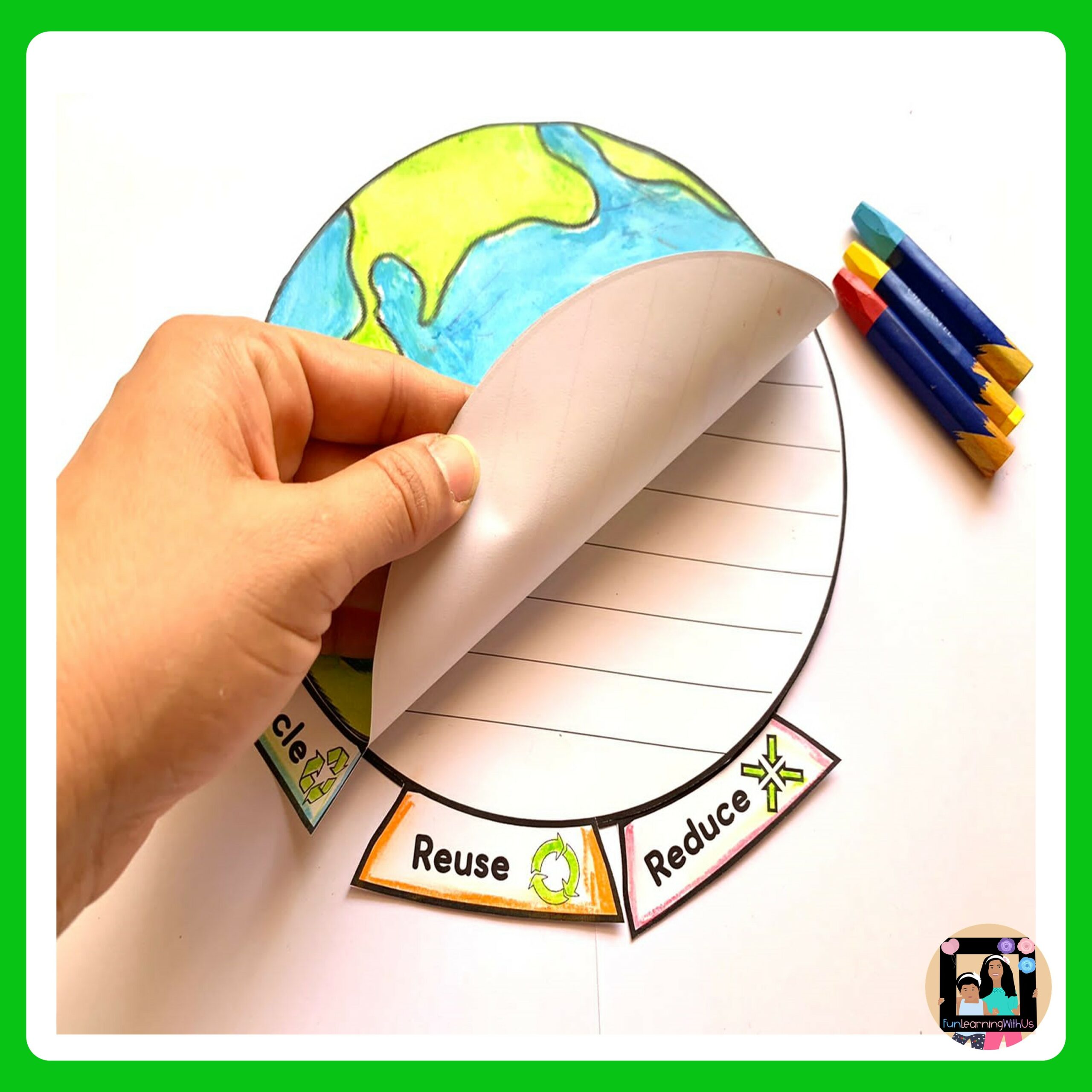 Earth Day 3R's Craftivity | Made By Teachers