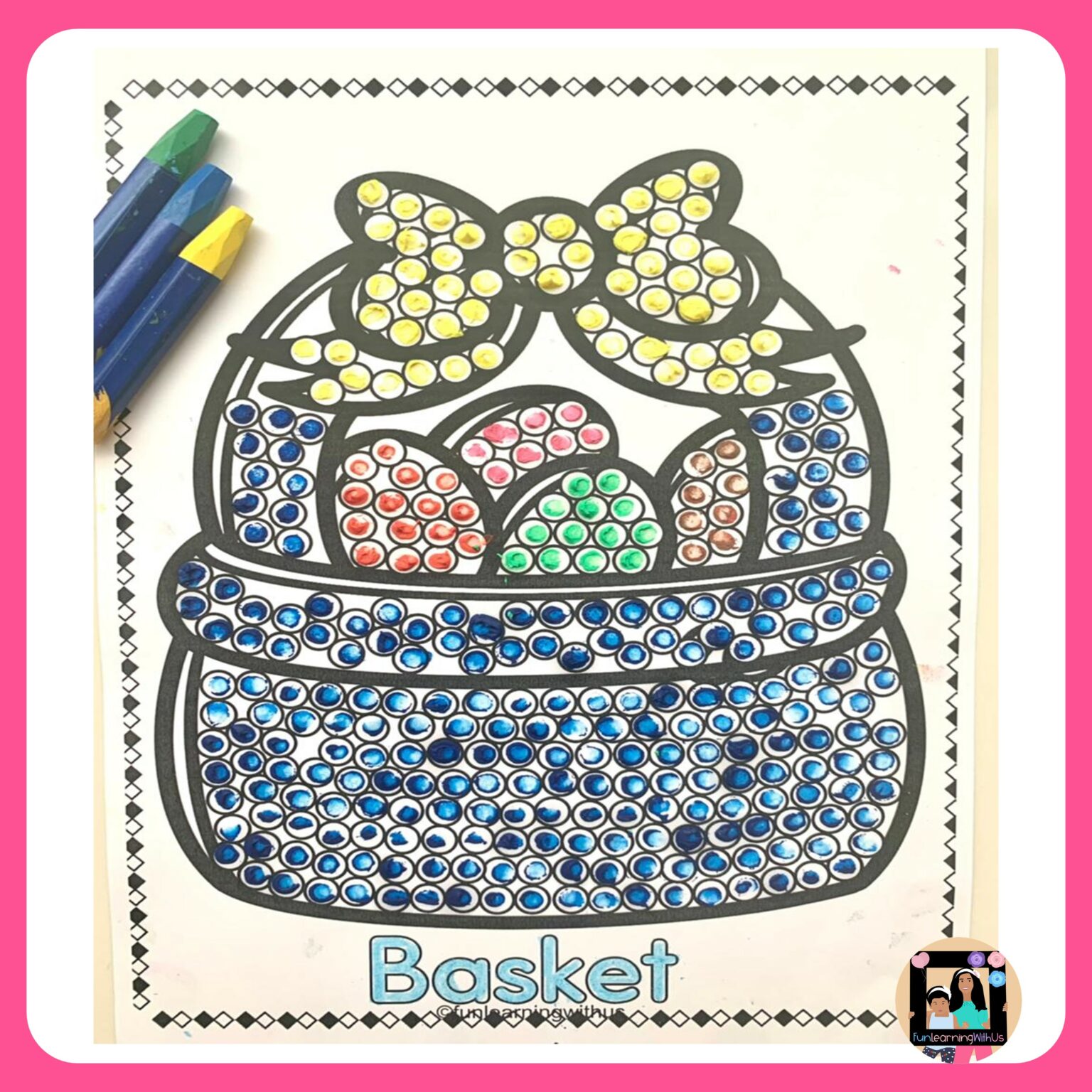 Easter Q-Tip Craft Activity - Made By Teachers