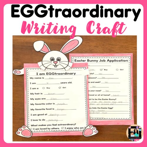 Easter Writing Craft Activity | Easter Bunny Job Application - Made By ...