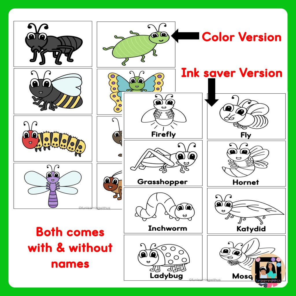 Insects Bugs & Creepy Crawlers Syllable Sort | End of the Year Activity ...