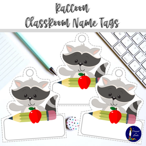 Raccoon Classroom Name Tags - Made By Teachers
