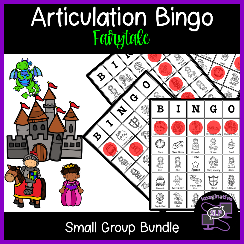 Articulation Bingo Summer K&G Small Group Pack | Made By Teachers