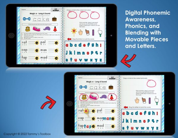 Magic E Decodable Readers Poems and Worksheets - Made By Teachers