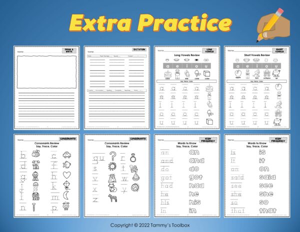 Magic E Decodable Readers Poems and Worksheets - Made By Teachers