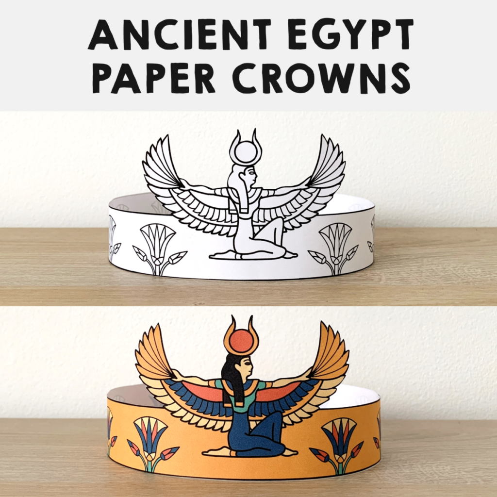 Shark Paper Crown Headband Coloring Craft - Made By Teachers