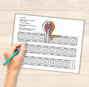 Ancient Egypt Paper Crowns Printable Coloring Craft Activity - Made By ...