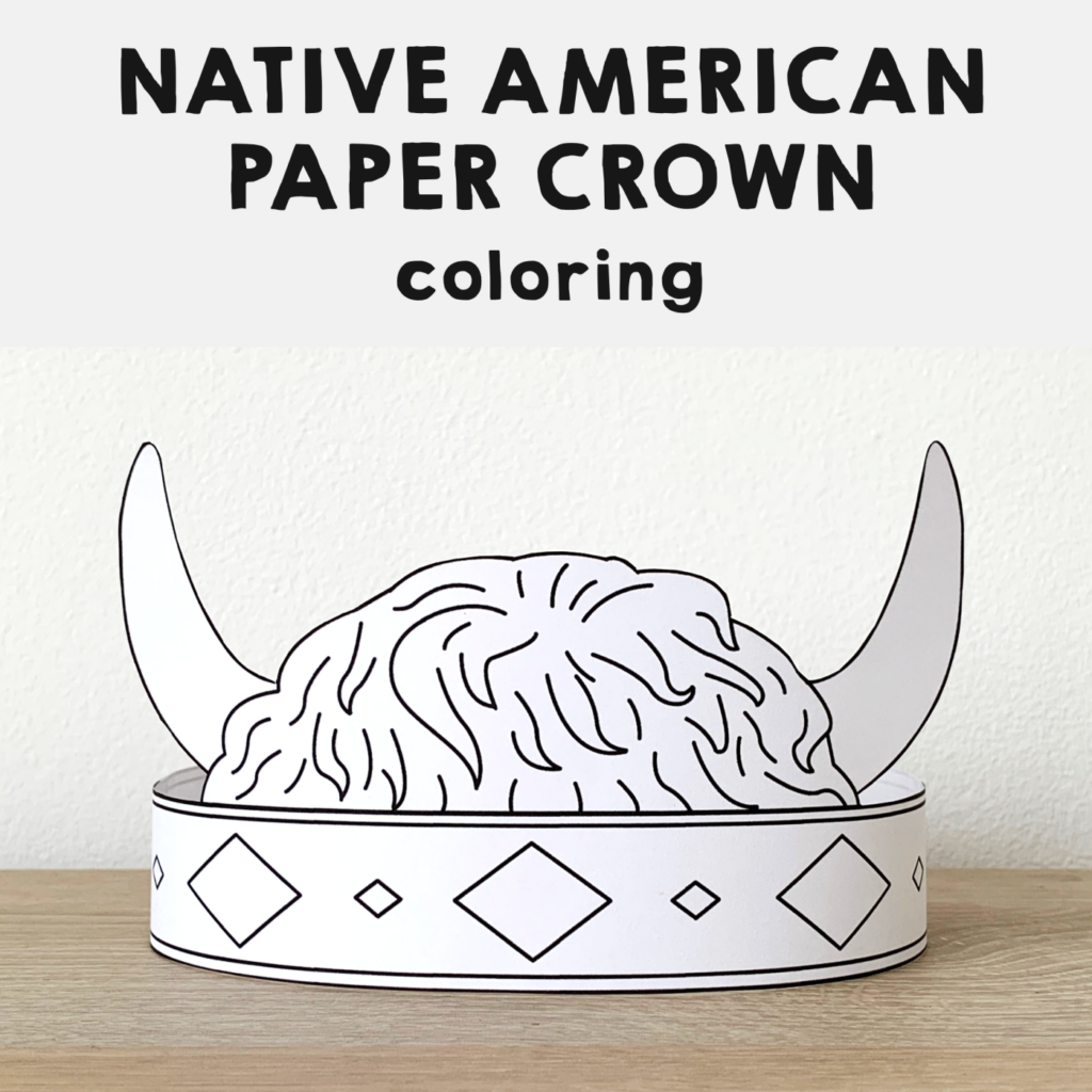 Crab Paper Crown Printable Ocean Animal Coloring Craft - Made By Teachers