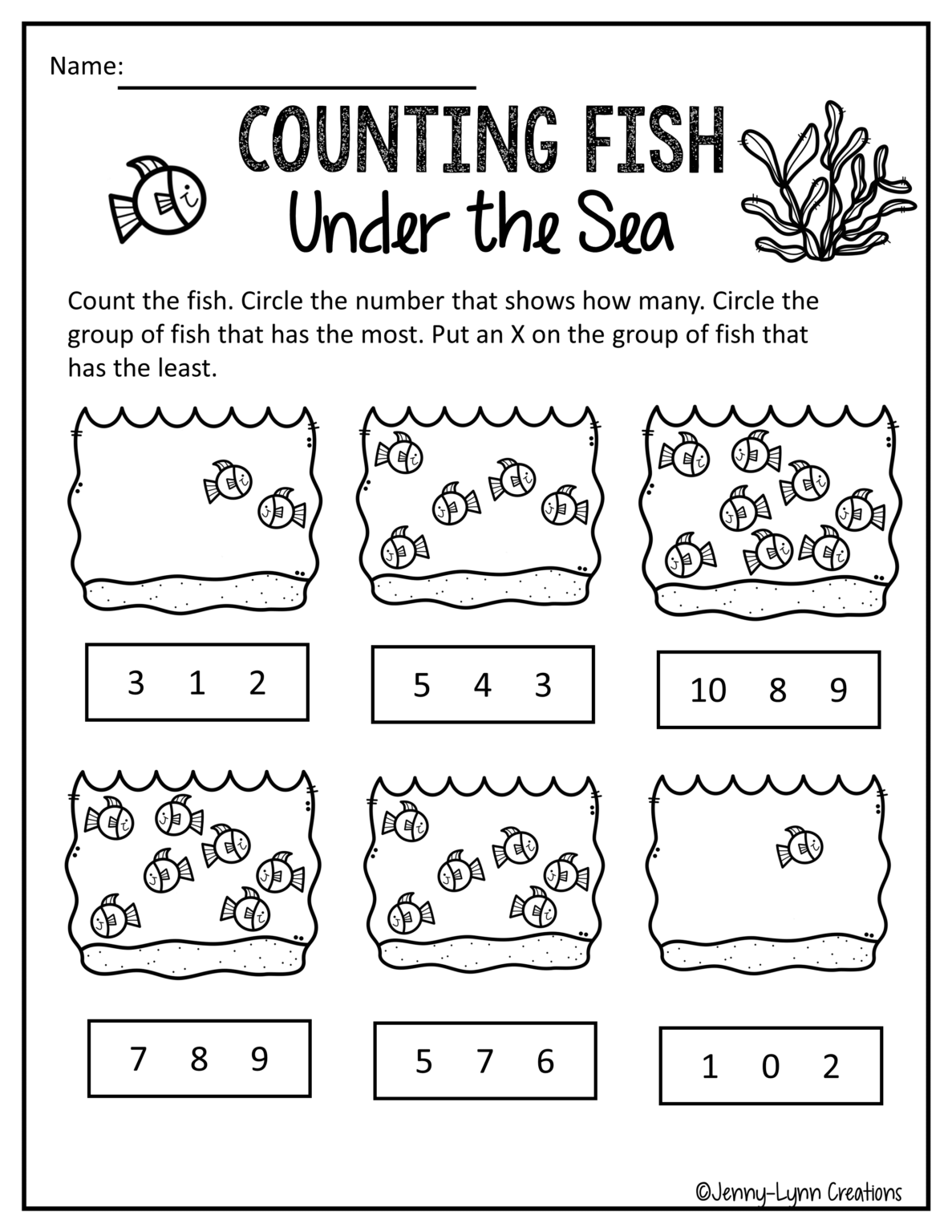 Ocean Animals Preschool Theme | Made By Teachers