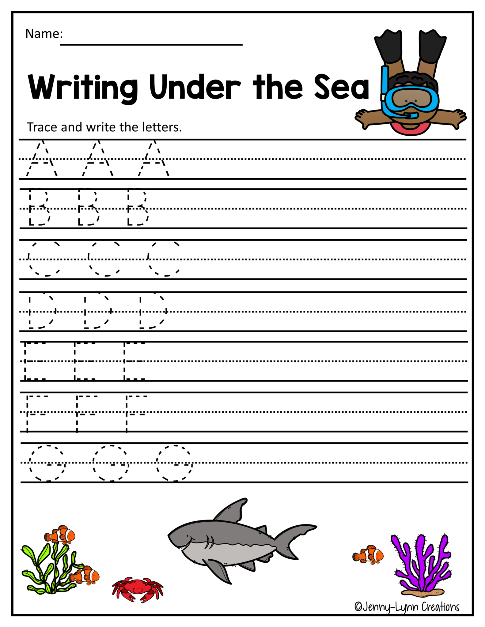 Ocean Animals Preschool Theme | Made By Teachers