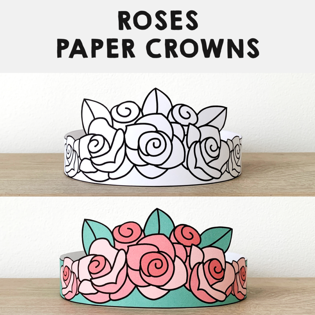 Nurse Hat Paper Crown Printable Coloring Craft - Made By Teachers