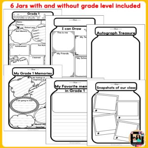 End Of Year Memory Jar | End of Year Activity - Made By Teachers