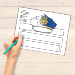Community Helpers Paper Hats Career Day Printable Paper Coloring Craft ...