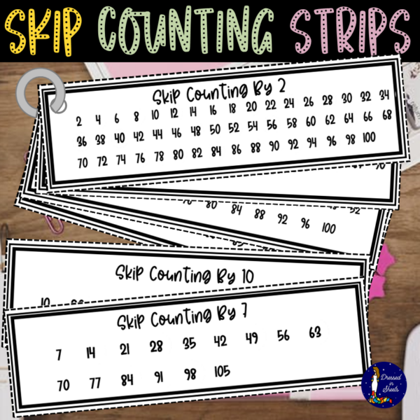 Skip Counting Strips - Made By Teachers