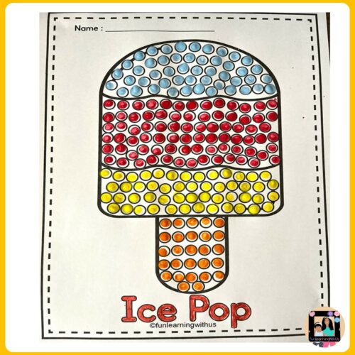 Summer Q-Tip Painting Activity | Made By Teachers