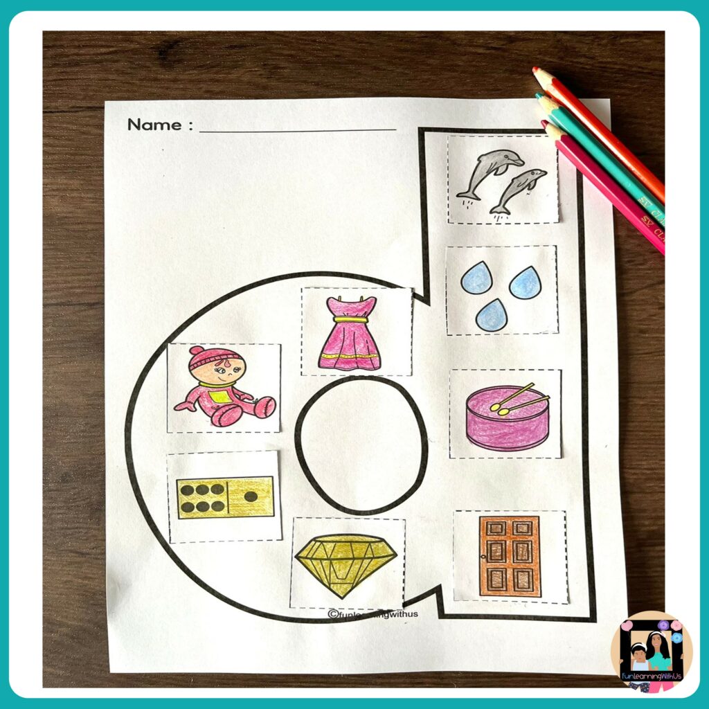 Uppercase & Lowercase Alphabets Coloring Activity Beginning A-Z Letters ...