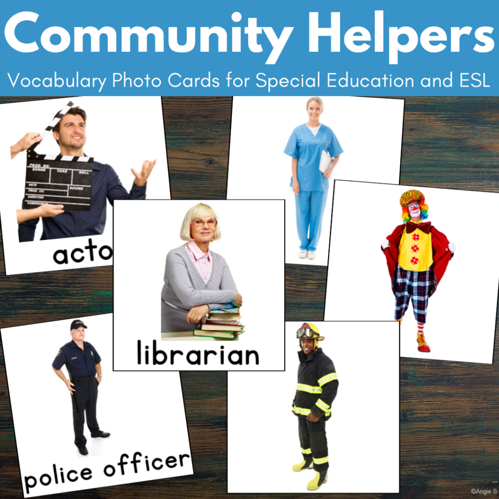 Community Helpers Picture Cards | Careers | Jobs and Occupations | Made ...