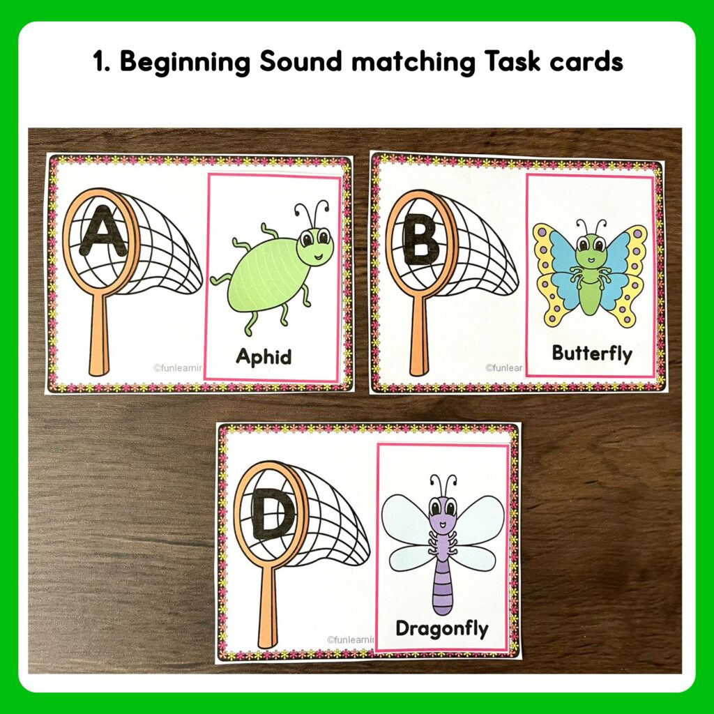 Creepy Crawlers Insects & Bugs Literacy & Math Centers for Pre-K ...