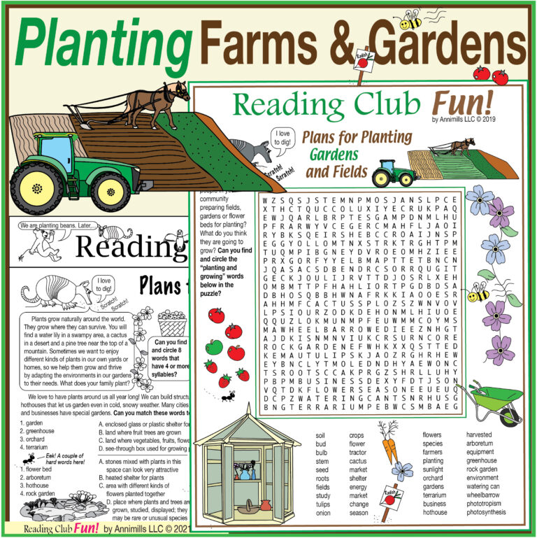 Farmers Market Printable Activity Set - Made By Teachers