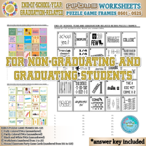 Rebus Puzzle Game Card Frames 1 to 100 - Made By Teachers