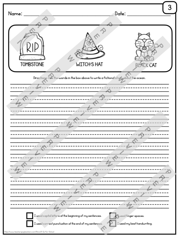 Emergency Sub Plans {HALLOWEEN THEME} - Made By Teachers