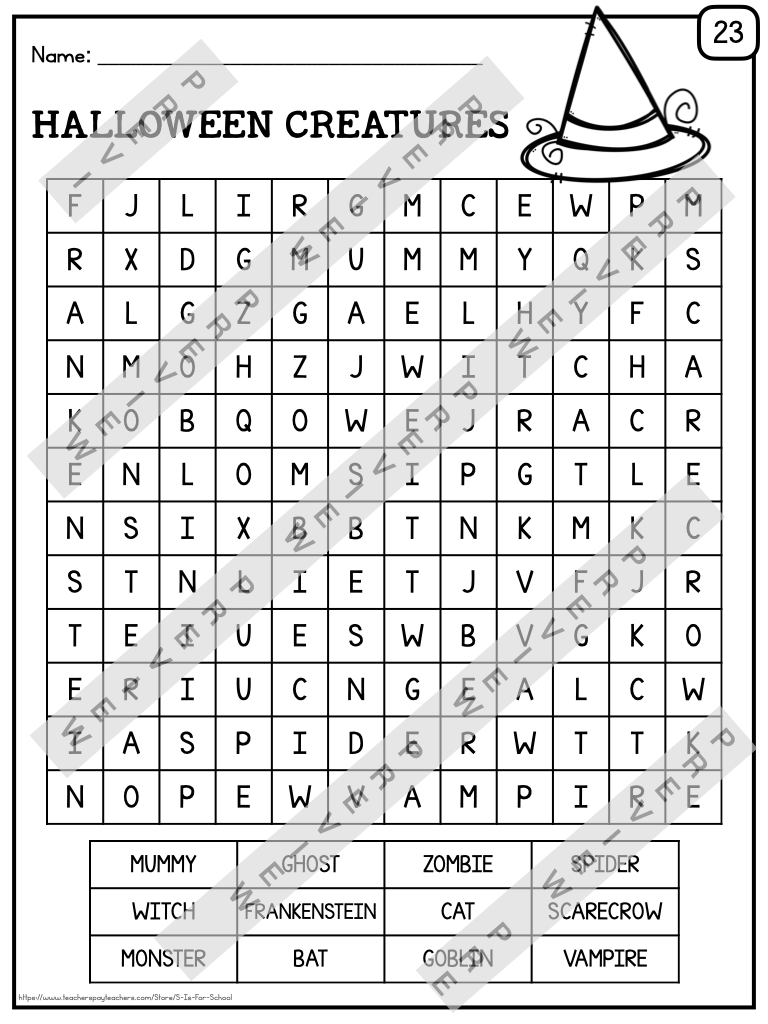 Emergency Sub Plans {HALLOWEEN THEME} | Made By Teachers