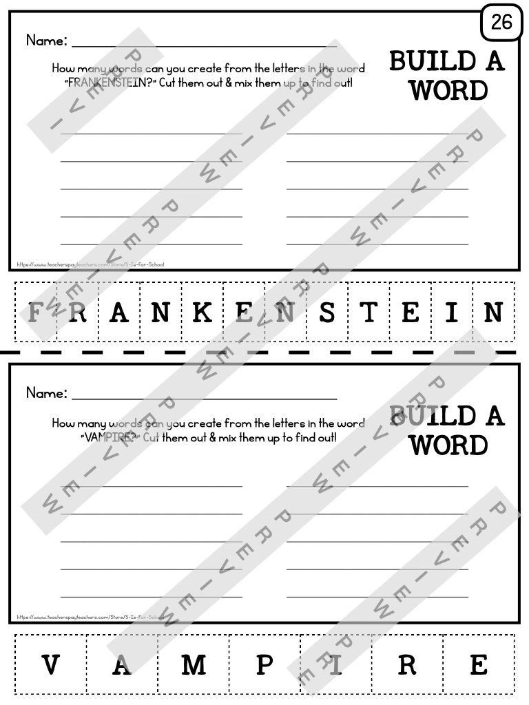 Emergency Sub Plans {HALLOWEEN THEME} | Made By Teachers