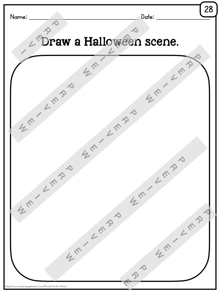 Emergency Sub Plans {HALLOWEEN THEME} - Made By Teachers