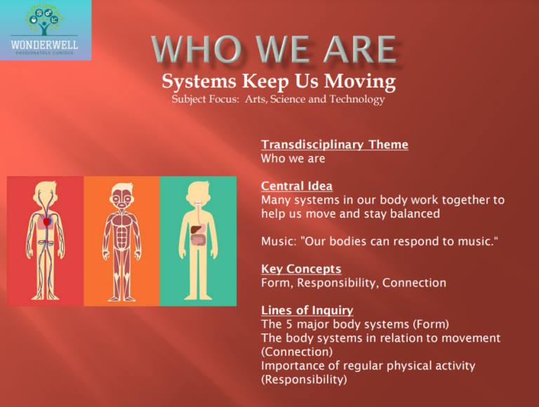 IB PYP Who We Are - Human Body Systems - Made By Teachers