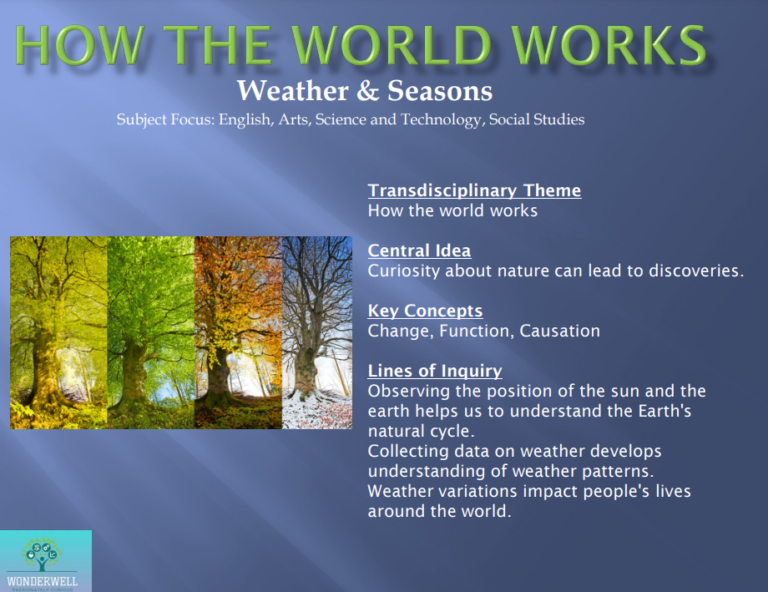 IB PYP - 6 Transdisciplinary Themes | Made By Teachers