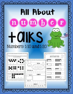 Number Talks: All About Numbers 1-10 and 1-20 - Made By Teachers