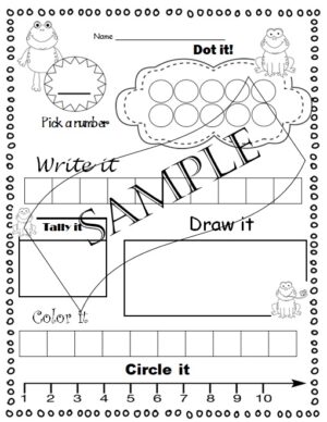 Number Talks: All About Numbers 1-10 and 1-20 - Made By Teachers