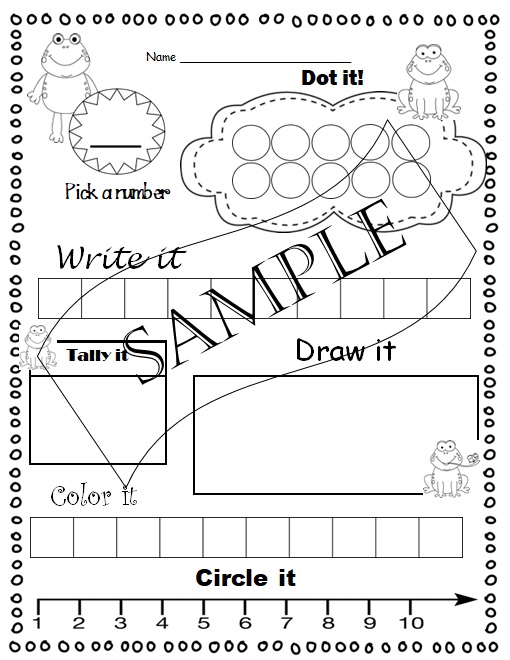 Number Talks: All About Numbers 1-10 and 1-20 - Made By Teachers