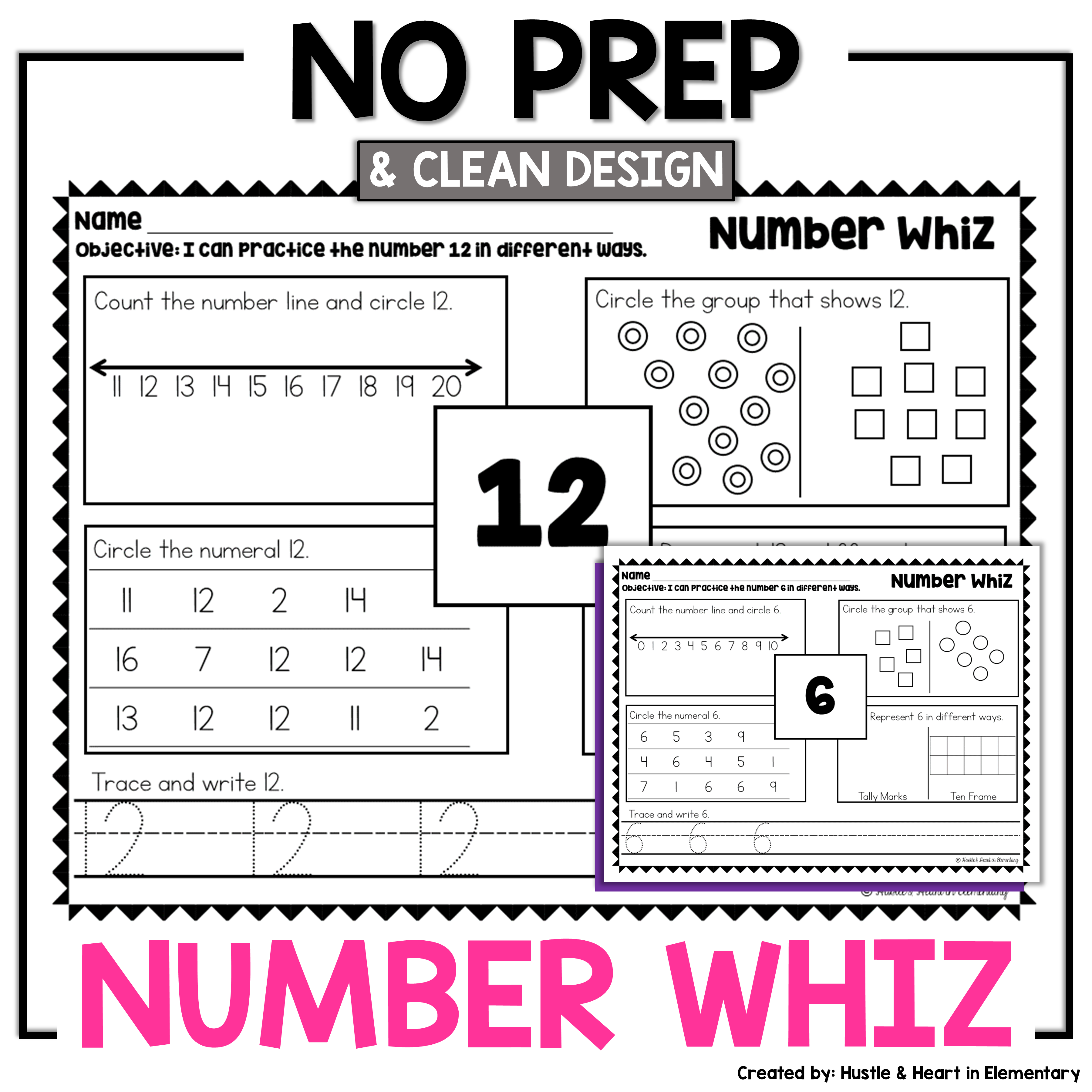 Numbers 1-20 Number Sense Activities | Tracing | Writing | Made By Teachers