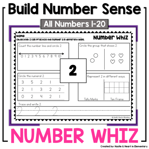 Numbers 1-20 Number Sense Activities | Tracing | Writing | Made By Teachers