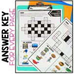 CVC Words Worksheets - Crossword Puzzles for Kindergarten and First ...