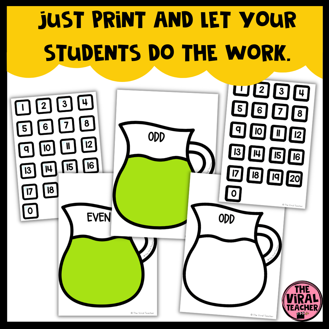 Kindergarten Lemonade Summer Math Craft | Made By Teachers