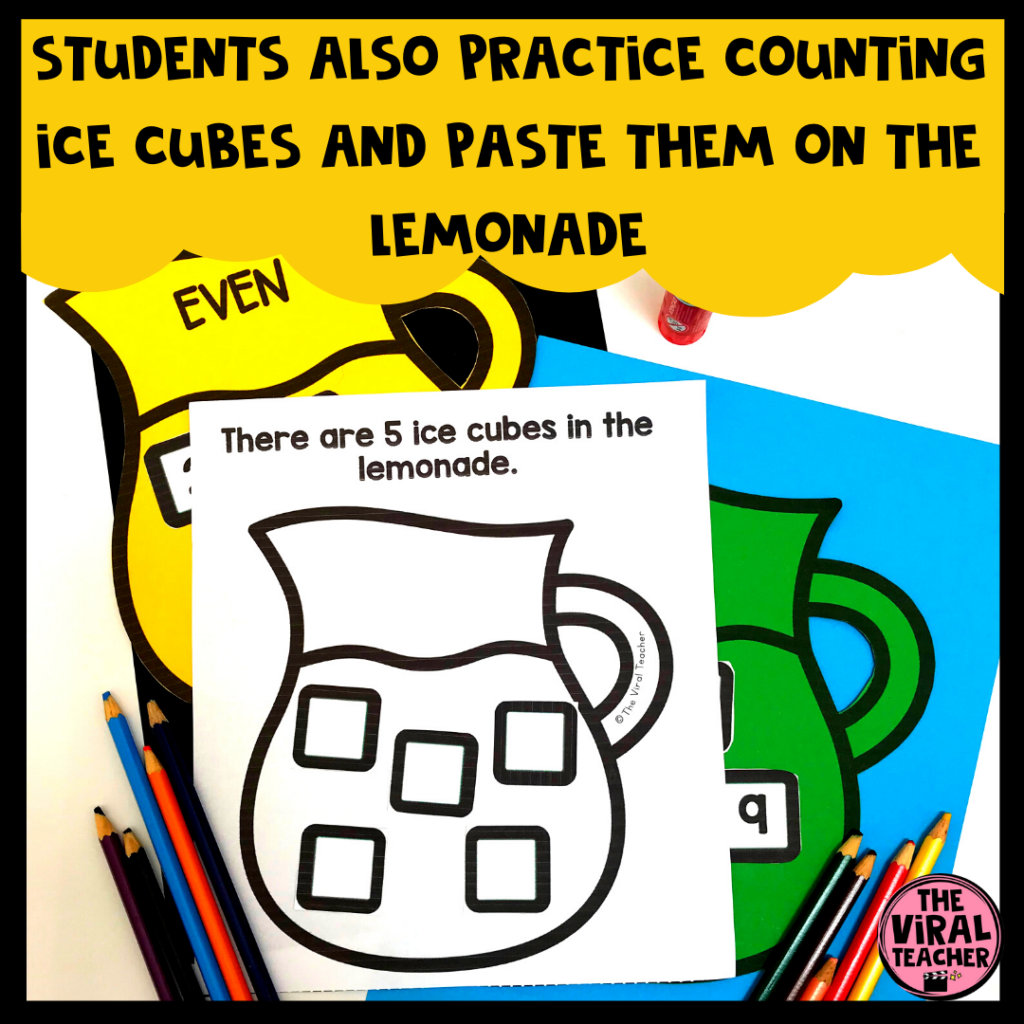 Kindergarten Lemonade Summer Math Craft | Made By Teachers