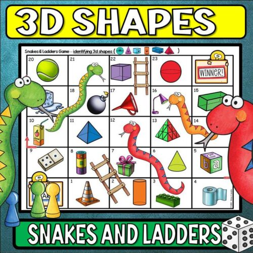 3d shapes game - Made By Teachers