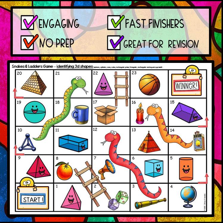 3d shapes game | Made By Teachers