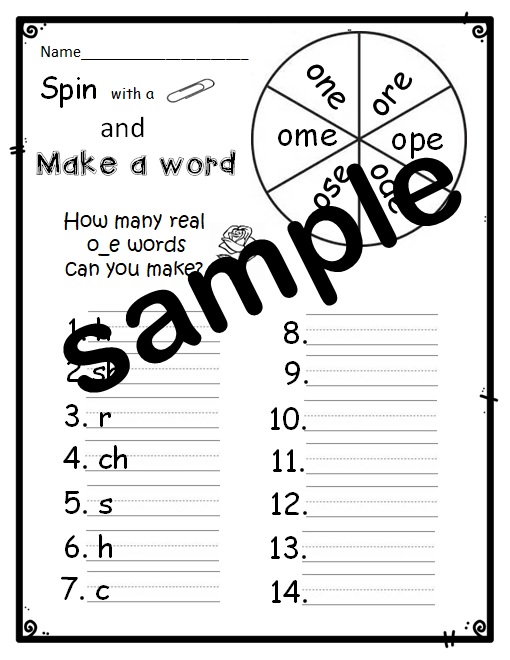 Phonics / Long O Words: O_E, OA, OW, OE, and OUGH | Made By Teachers