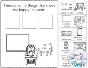 End of the Year Memory Book for Special Education: Adapted ...