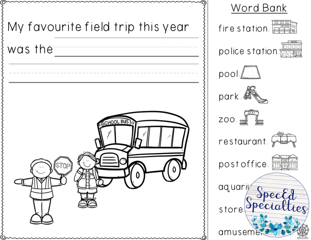 End of the Year Memory Book for Special Education: Adapted ...