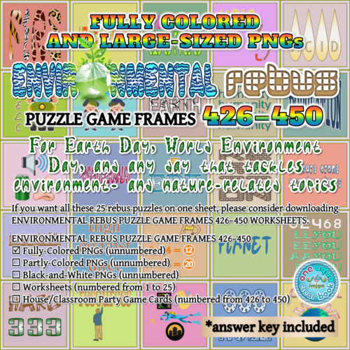 450 Fully Colored Rebuses for Holidays and Special Days | Made By Teachers