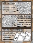 Video Game Roll and Draw Printable Art Game and Art Sub Lesson - Made ...