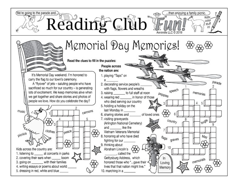 Memorial Day – Ceremonies, Tributes, Honoring Military Heroes Puzzles ...