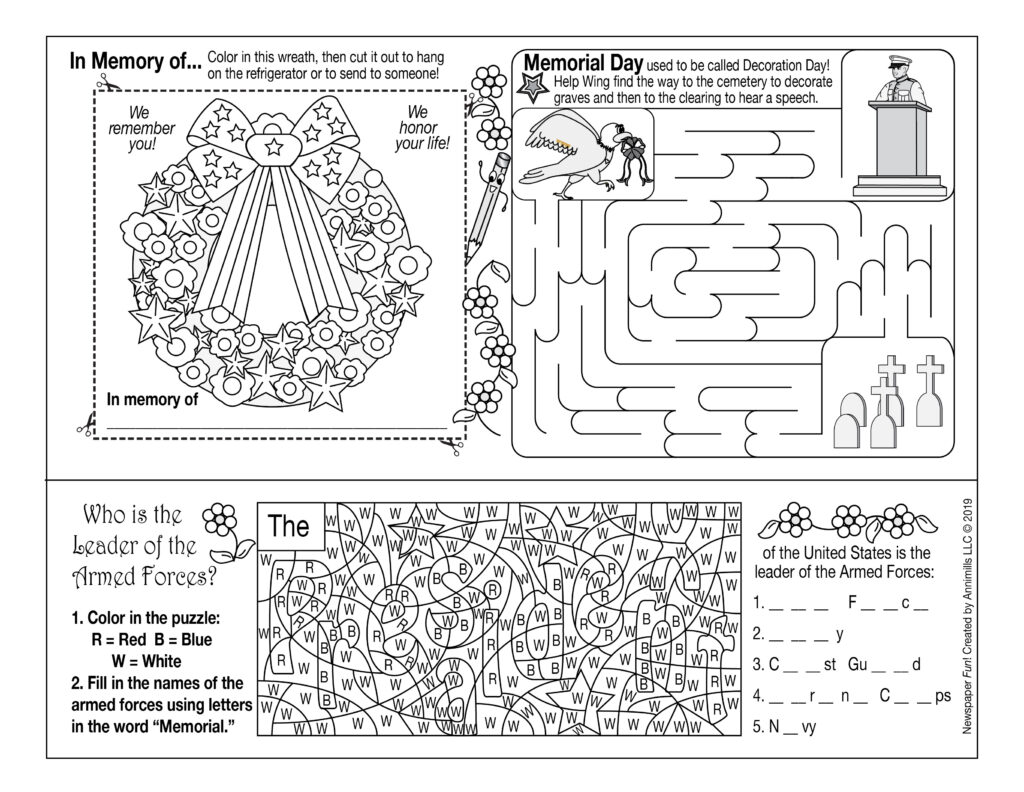Memorial Day – Ceremonies, Tributes, Honoring Military Heroes Puzzles ...